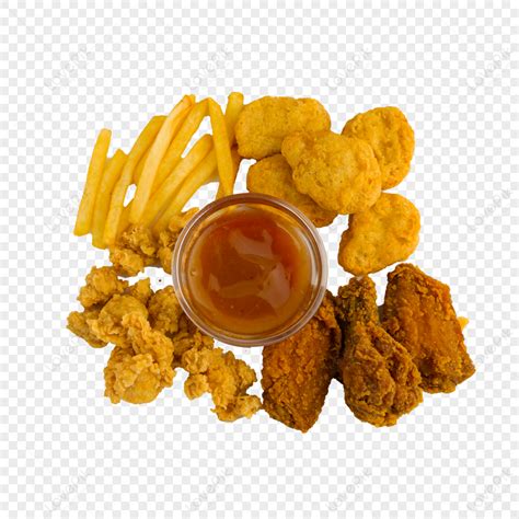 치킨 너겟 튀김 패스트 푸드 음식 닭 날개 풀 윙 Png 일러스트 무료 다운로드 Lovepik