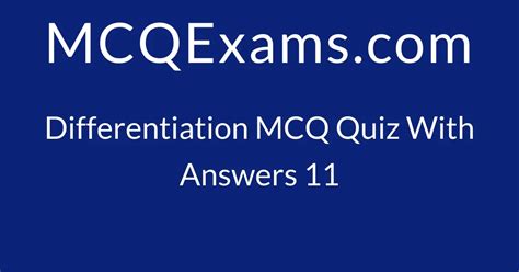 Mcq Questions For Class 11 Commerce Applied Mathematics Differentiation