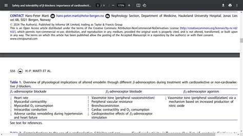 Safety And Tolerability Of β Blockers Importance Of Cardioselectivity Excel Male Trt Forum