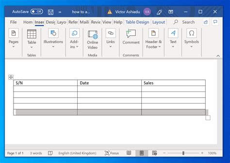 How To Add More Rows To A Table In Word And Google Docs