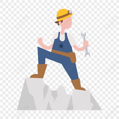 유지 보수 작업자 Png 일러스트 무료 다운로드 Lovepik