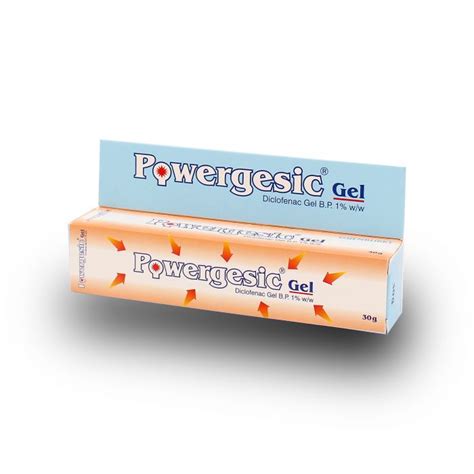 Powergesic Gel 10 Box Wan1store