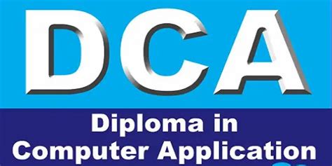 Diploma In Computer Applications Dca In Hardoi Id 19235560133