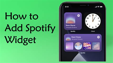 How To Add Spotify Widget On Iphone Android Mac Windows