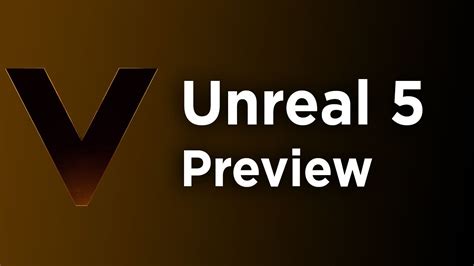 an early look at unreal engine 5 youtube