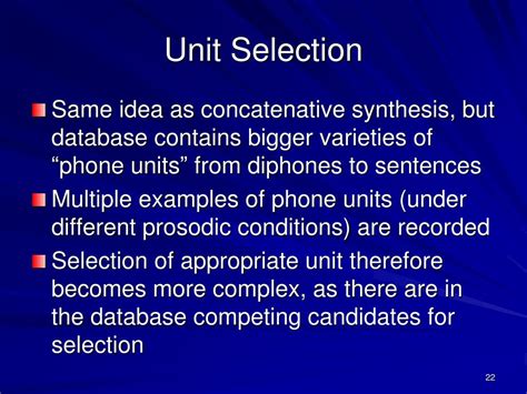 Ppt 6 Text To Speech Tts Speech Synthesis Powerpoint Presentation Free Download Id2204883