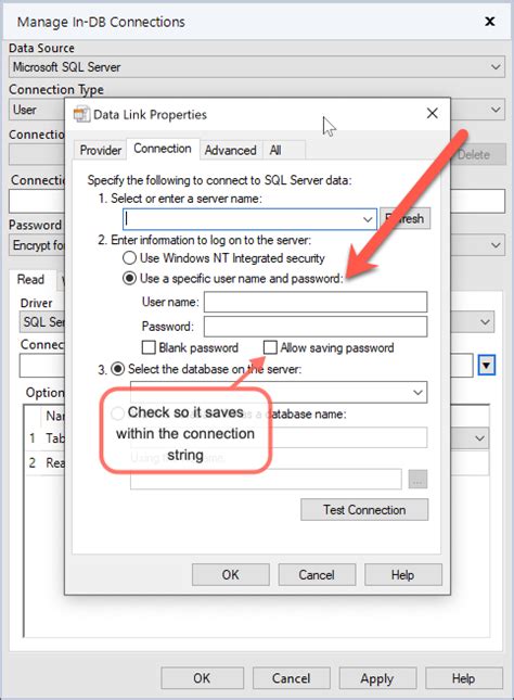 Database Connection Error Alteryx Community
