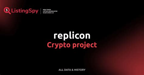 Replicon Crypto Project Replicon Token Listings Events Analysis