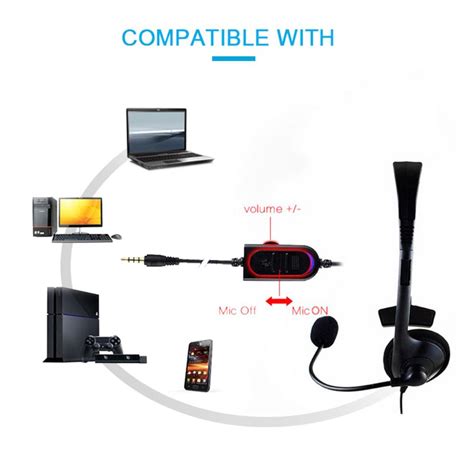 Operator Hoofdtelefoon Head Mounted Met Ruisonderd Vicedeal