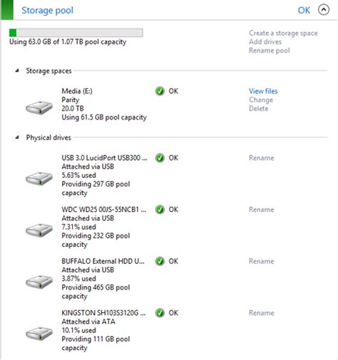 Windows Storage Spaces Windows Level1techs Forums