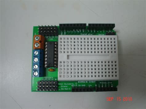 Arduino Shield For Building Robots Lets Make Robots Robotshop