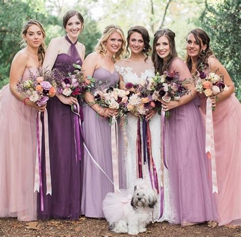 Bridesmaid Dresses Color Schemes At Ben Waterbury Blog