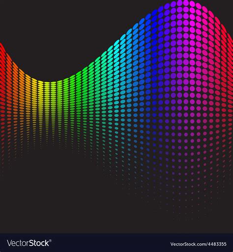 Spectrums Representing Rgb Color Space Royalty Free Vector