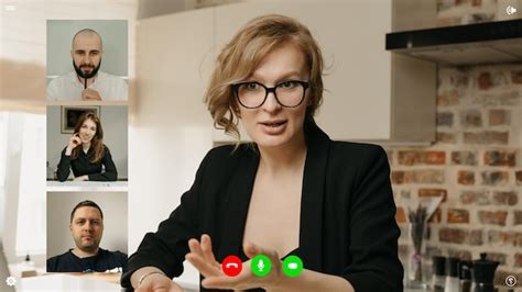 Premium Photo A Desktop Computer Screen View Of The Telecommunications Application During A