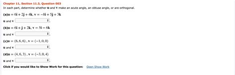 Solved Chapter Section Question In Each Part Chegg Com