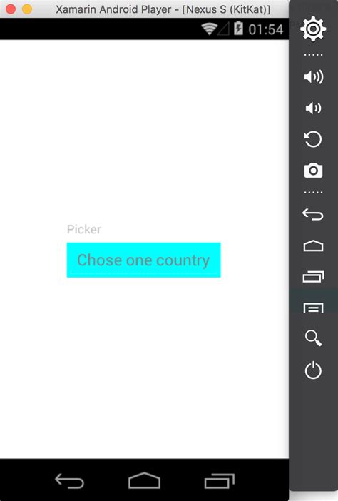 xamarin forms picker
