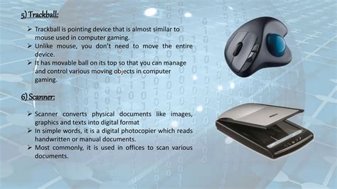 Presentation Ict 11pptx A Detailed Note On Input And Output Devices By Using Examples And