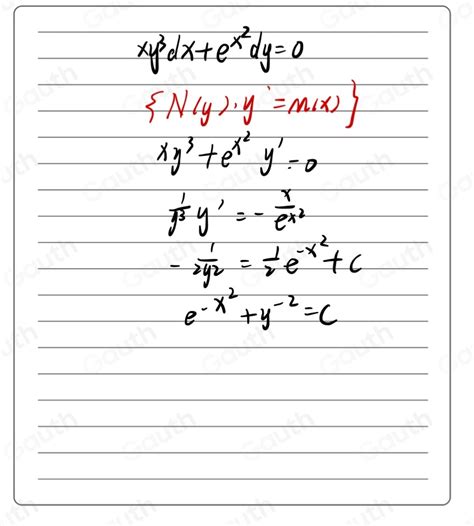 Solved Prove That The Following Equations Are Solutions To The