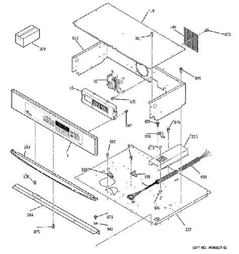 General Electric Wb36t10438 Control Panel With Touchpad
