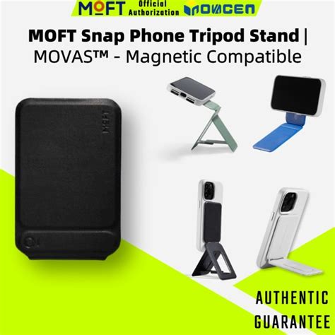 Moft Movas™ Snap Invisible Phone Tripod Stand Magnetic Compatible
