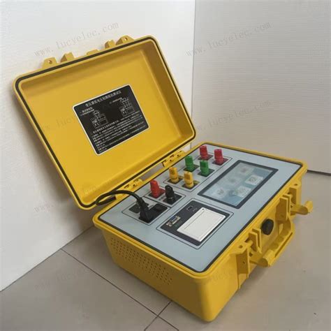 Power Transformer Winding Deformation Measurement Low Voltage Short Circuit Impedance Tester