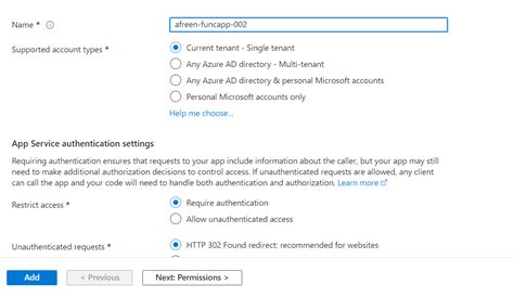 C Configuring Federated Login On A Net 6 Isolated Azure Function App Stack Overflow