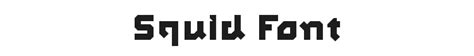 Squid Font Download Fonts4Free Squid Font Download Fonts4Free