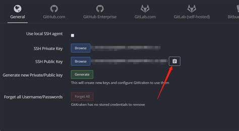 gitkraken生成ssh keys并连接git csdn博客