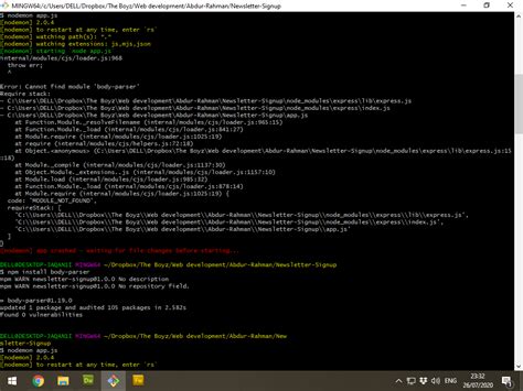 My Git Bash Crash · Issue 4363 · Expressjsexpress · Github