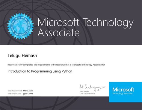 Hema Sri On Linkedin Just Finished The Learning Path At Microsoft Python