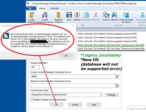Cm244 New Dataset Not Available But Legacy Upgraded Datasets Are Content Manager Discussions
