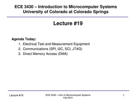 ECE Intro To Microcomputer Systems Ppt Download
