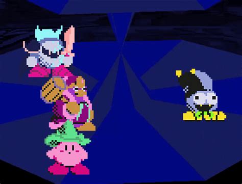 Deltarune X Kirby Jester Fight Cause Theres Always That One Annoying