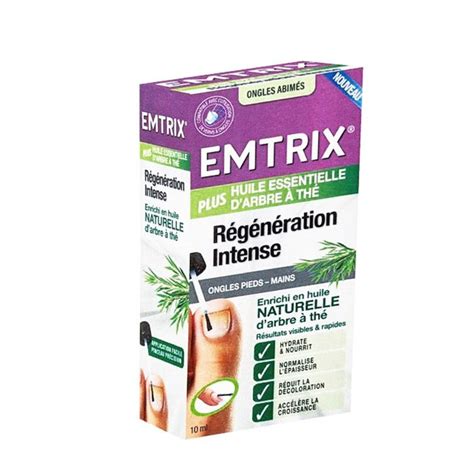 Emtrix Barniz Regenerador Intensivo Con Ae De Árbol De Té Pies Manos Dañados 10 Ml Easypara