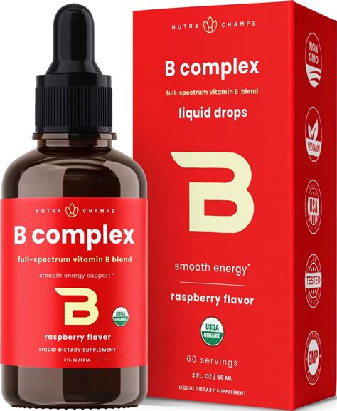 Natures Bounty Vitamin B Complex Sublingual Liquid 2 Oz
