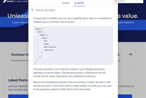 Skedulo On Linkedin Skedulo Documentationupdate Ai