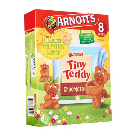 Arnotts Tiny Teddy Chocolate Biscuits Lazada Singapore