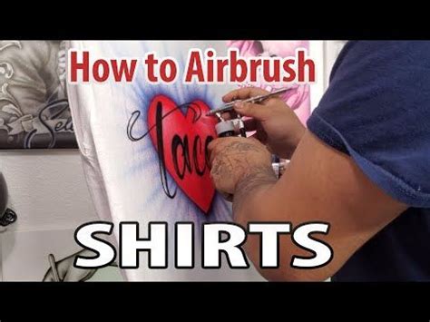 How To Airbrush A Shirt For Beginners Artofit