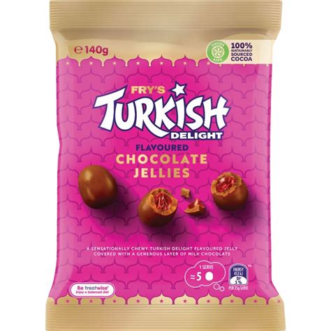 Frys Turkish Delight Bite 140g