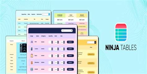 Ninja Tables Best Data Table Plugin For Wordpress Gpl Elements