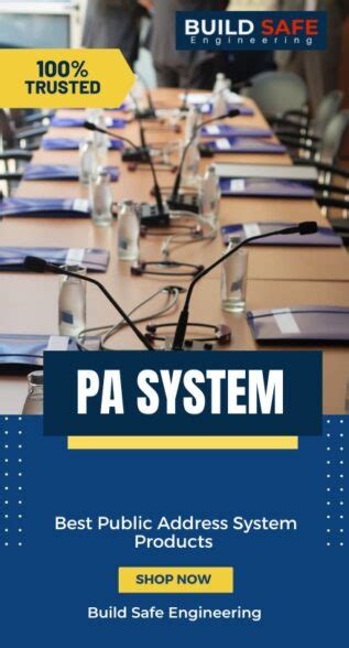 Public Address System Installation
