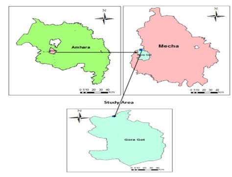 Study Site Maps Using Arc GIS Download Scientific Diagram