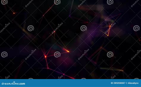 colorful glowing plexus motion background stock video video of plexus