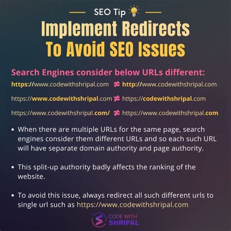 Technical Khan On Linkedin Implement Redirects To Avoid Seo Issues