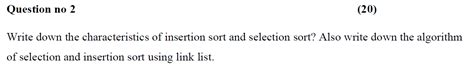 Solved This Subject Is DATA STRUCTURE ALGORITHM Please Chegg