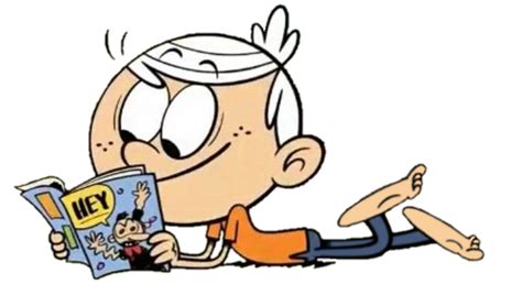 Lincoln Reads His Comic Book Barefoot By Stevenuniverserules On Deviantart