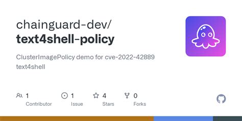 Github Chainguard Devtext4shell Policy Clusterimagepolicy Demo For