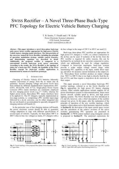 Swiss Rectifier Power Electronics Systems Laboratory