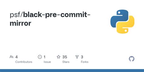 Github Psfblack Pre Commit Mirror
