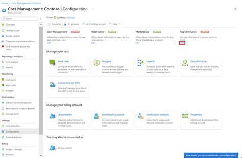 Group And Allocate Costs Using Tag Inheritance Microsoft Cost